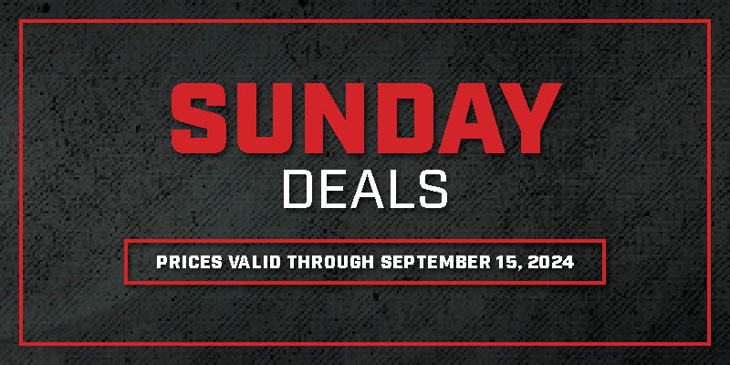 Sunday Deals August 25th 2024 | Vance Outdoors