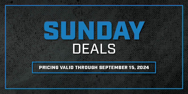 Sunday Deals September 8th 2024 | Vance Outdoors