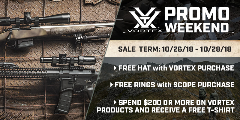 Vortex Promo Weekend Sale | Vance Outdoors